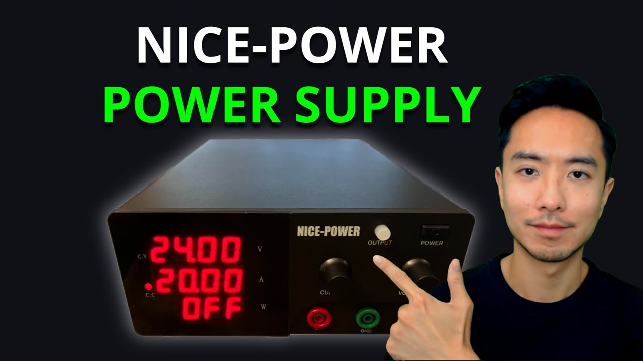 Nice-Power Variable DC Power Supply 30V 20A (Front & Back Connections ...