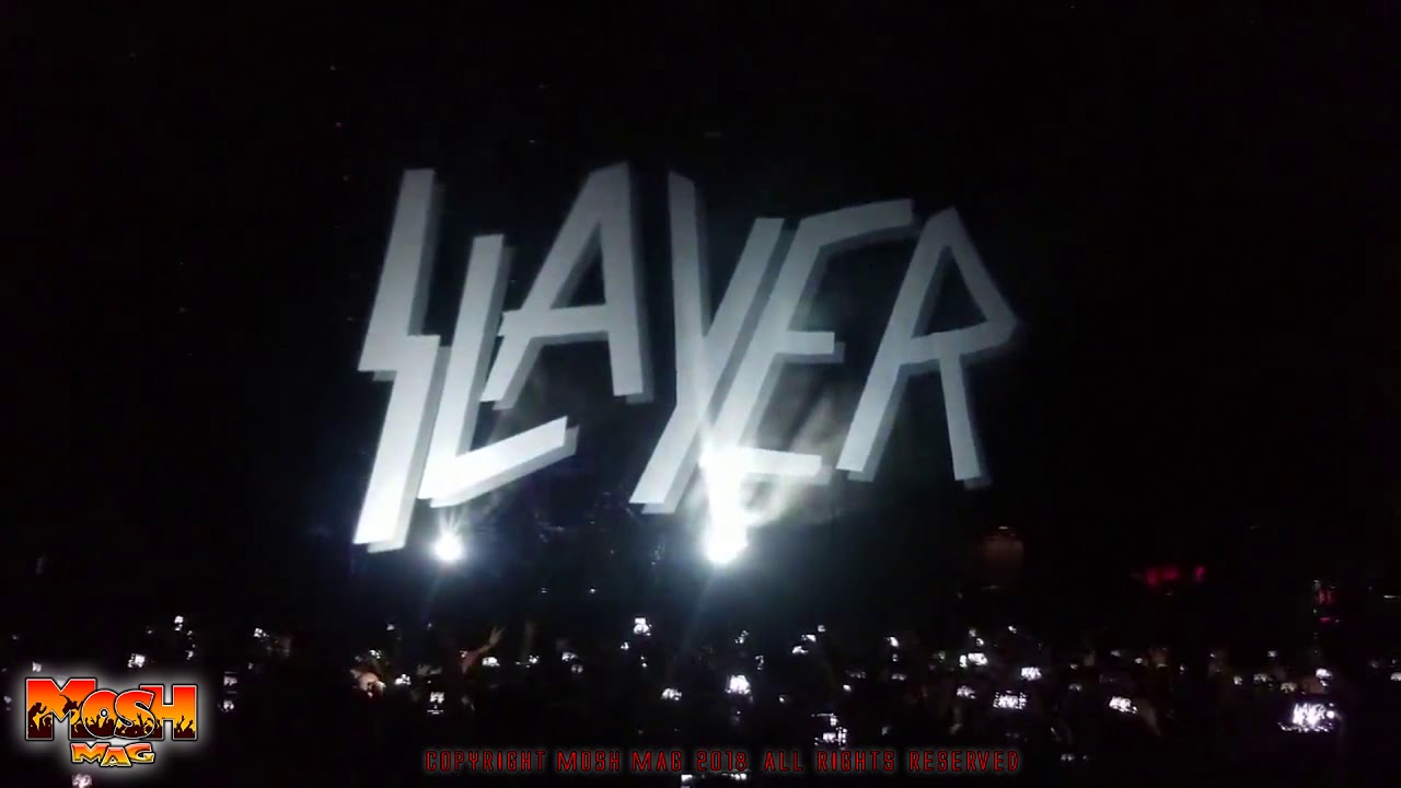 Slayer Intro - Final World Tour 2019 - YouTube