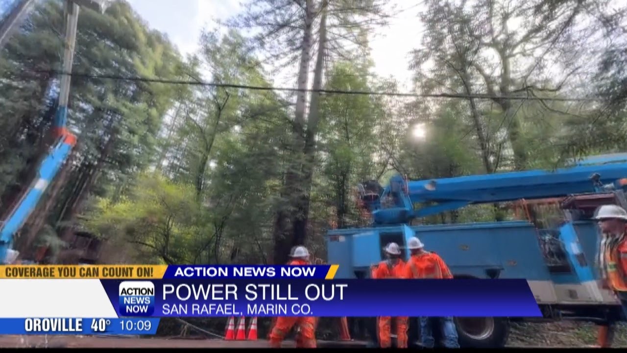 Power still out in parts of the Bay Area - YouTube