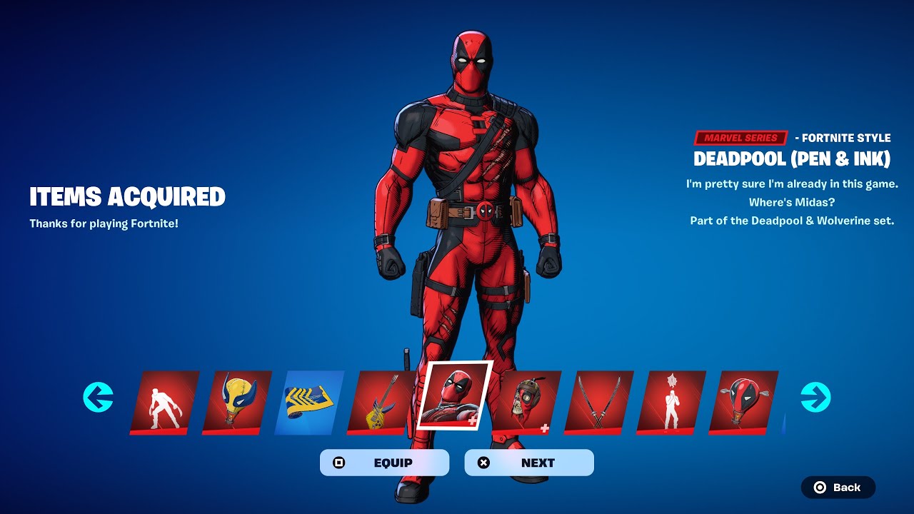 HOW TO GET NEW DEADPOOL (PEN & INK) SKIN IN FORTNITE! - YouTube