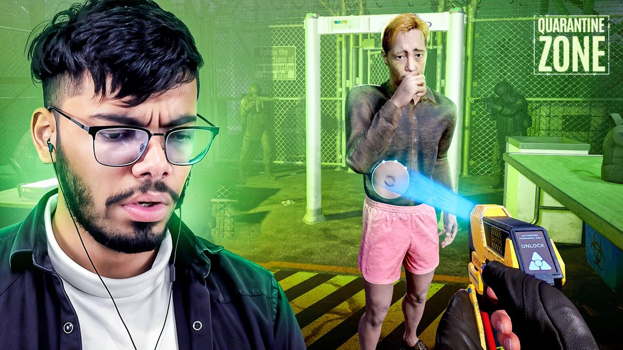 Working At A ZOMBIE Border Patrol - Quarantine Zone - YouTube