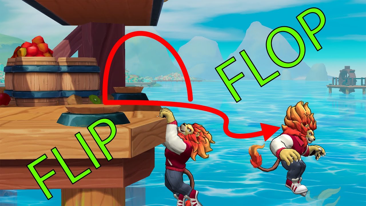 New Rivals 2 Zetterburn Tech: Flip Flopping - YouTube