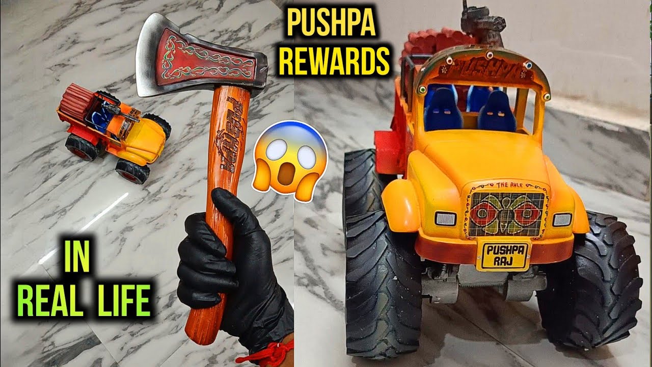 Pushpa Rewards in Real Life | Free Fire X Pushpa 2 - YouTube