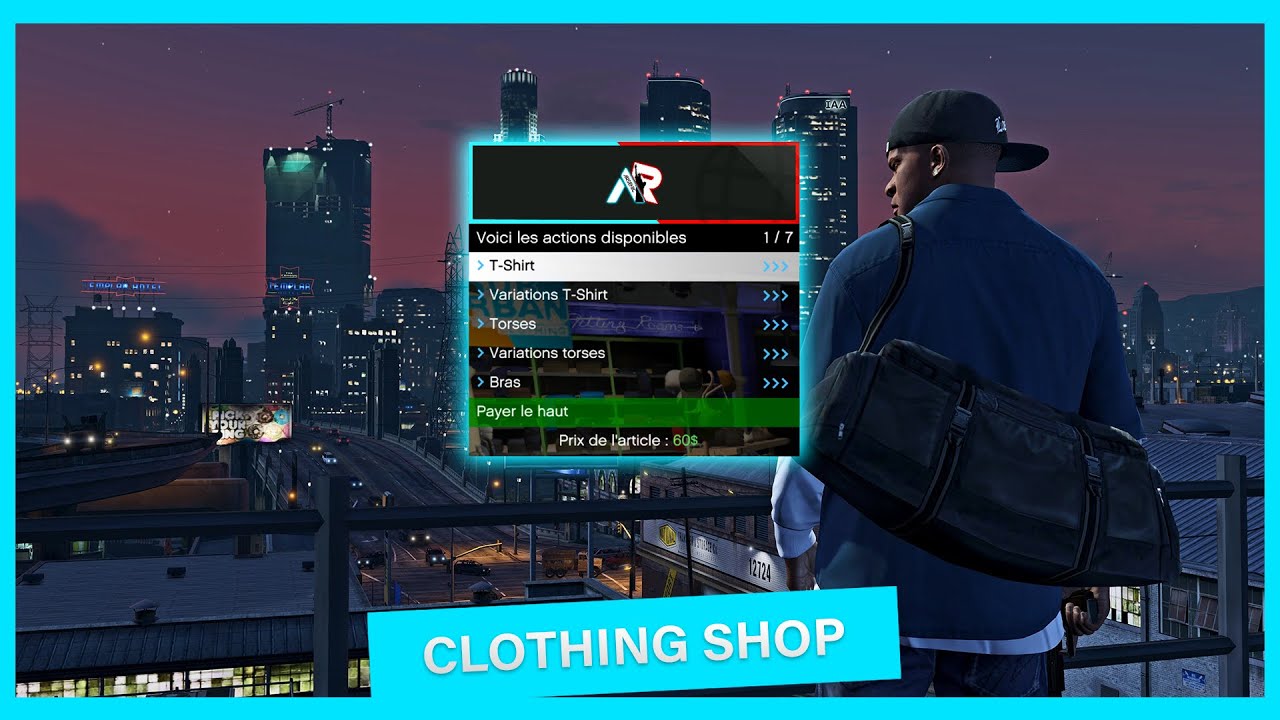 [PAID] mpClothing RageUI V2 | Clothing Shop in item Fivem - YouTube