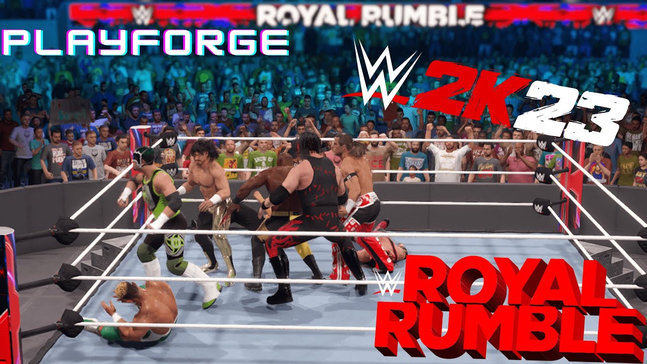 WWE 2K23 - 30 Man Royal Rumble (Full Match) #4 - YouTube