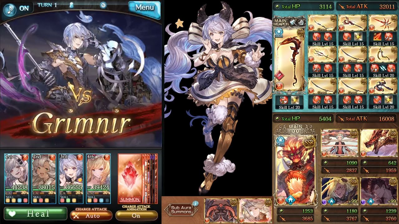 Satyr (Fire) testrun【グラブル】 - YouTube