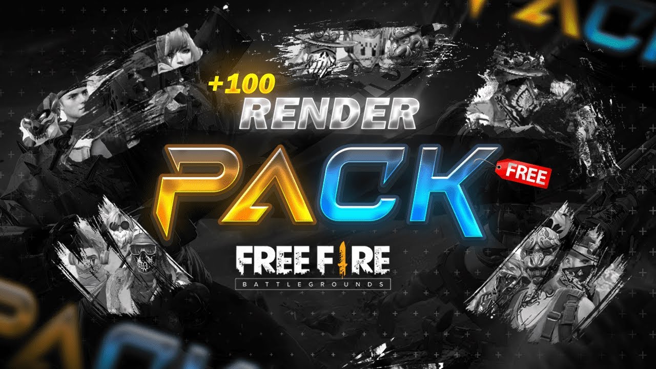 RENDER PACK GFX DE FREE FIRE /100 RENDERS (EXCLUSIVO) - YouTube