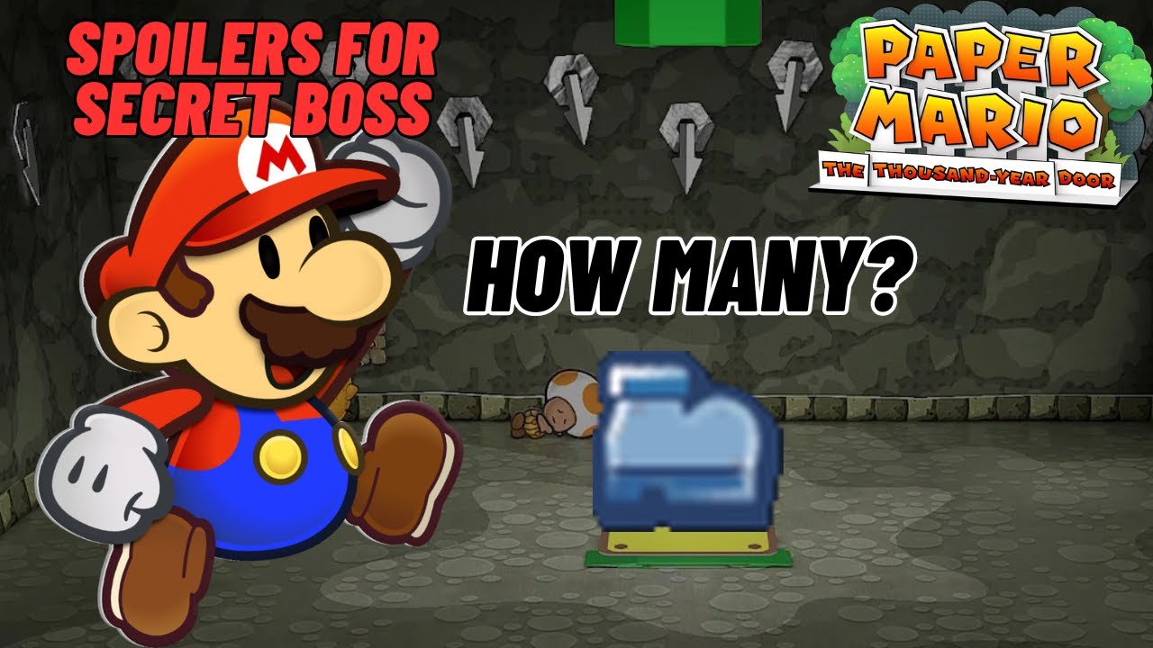 POWER BOUNCE DESTROYED THIS SECRET BOSS IN PAPER MARIO TTYD SWITCH ...