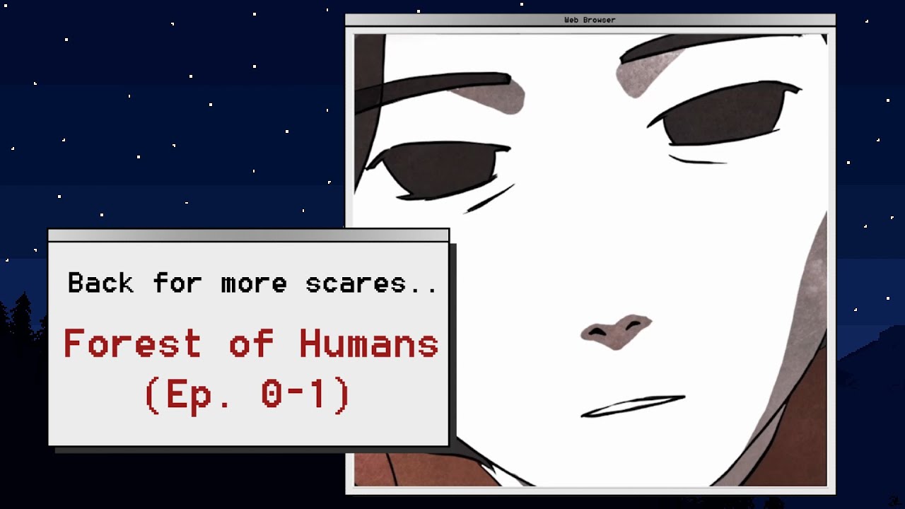 FOREST OF HUMANS Ep. 0-1 | Spooky Webtoon Reading Night - YouTube