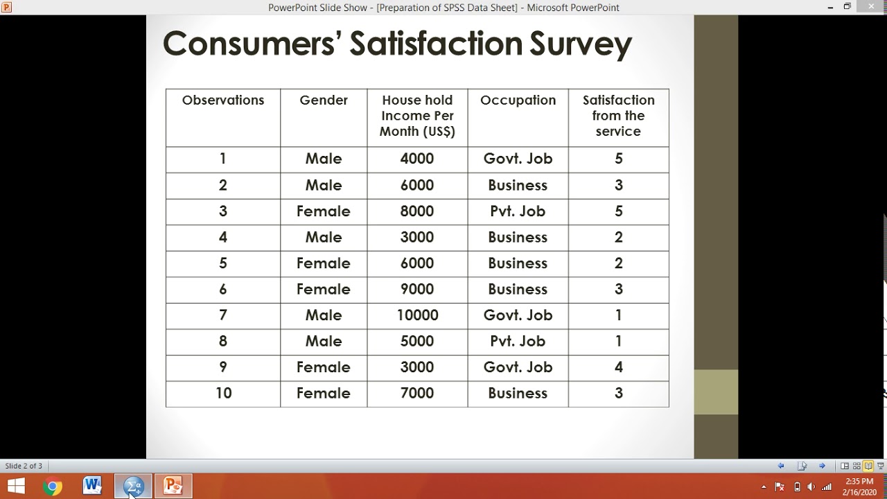 How to Make Data Entry in SPSS - YouTube