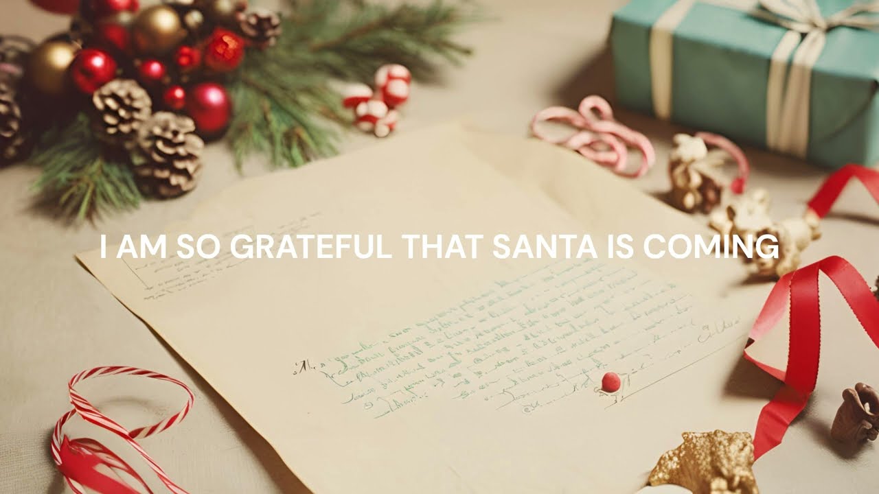 A song for Santa to bring you ALL the presents you want this Christmas ...