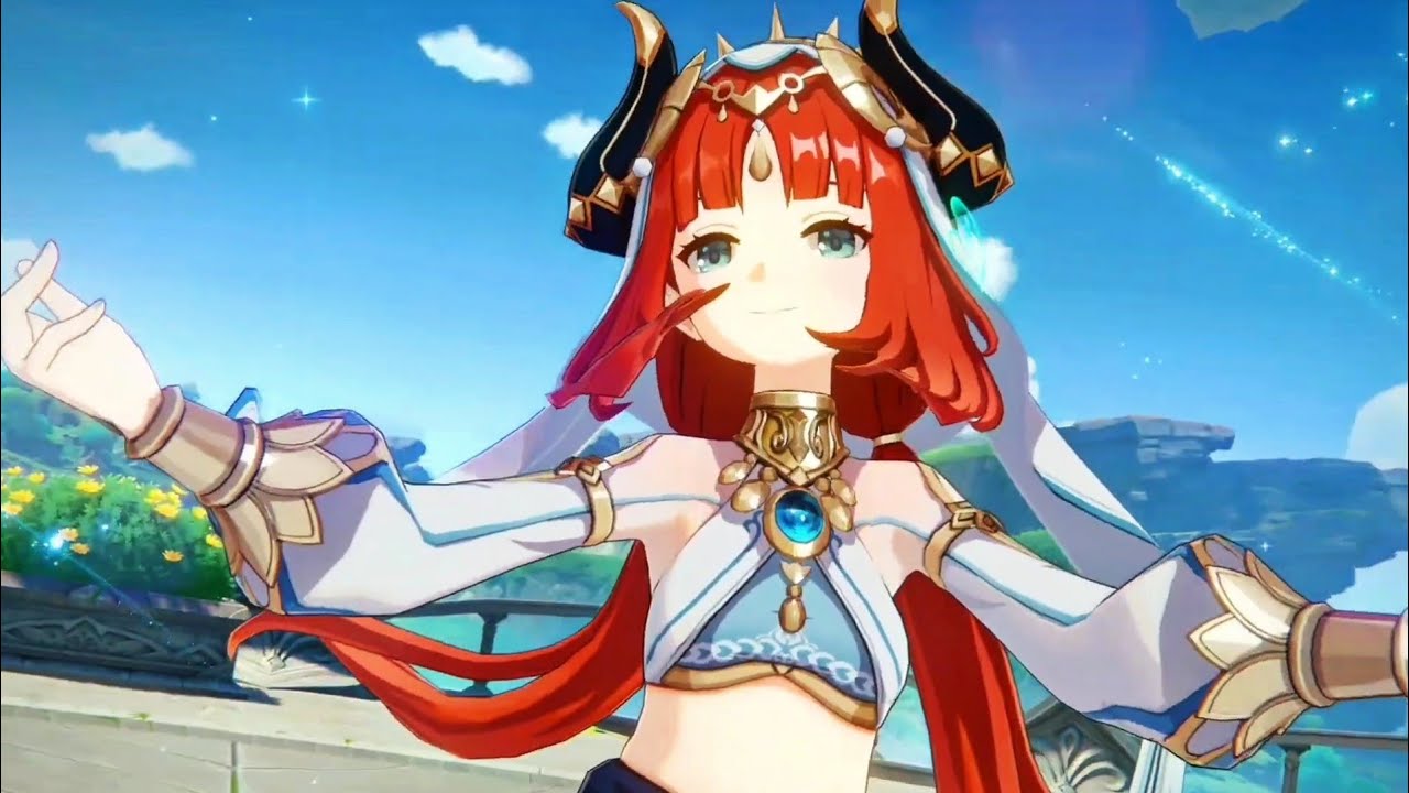 Nilou's Illigal Solo Dance!!! Genshin Impact 3.2 Cutscene - YouTube