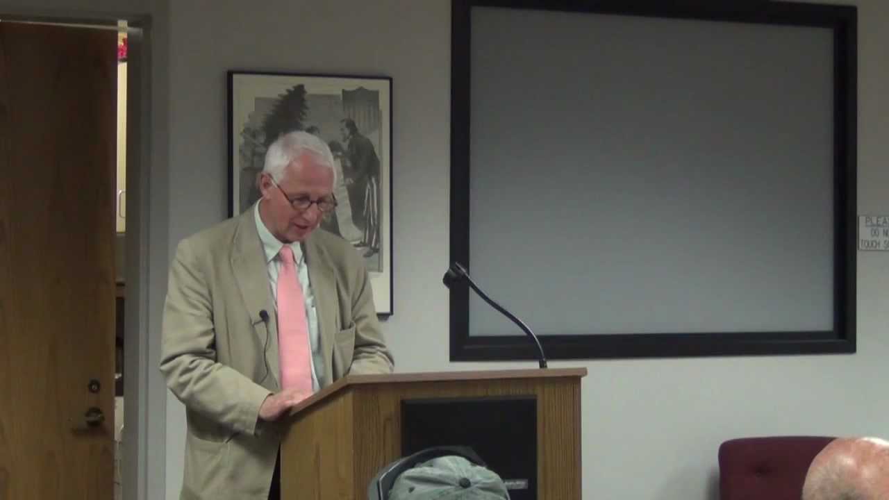 Fraser Harrison at the Cultural Heritage Center - Publishing talk ...