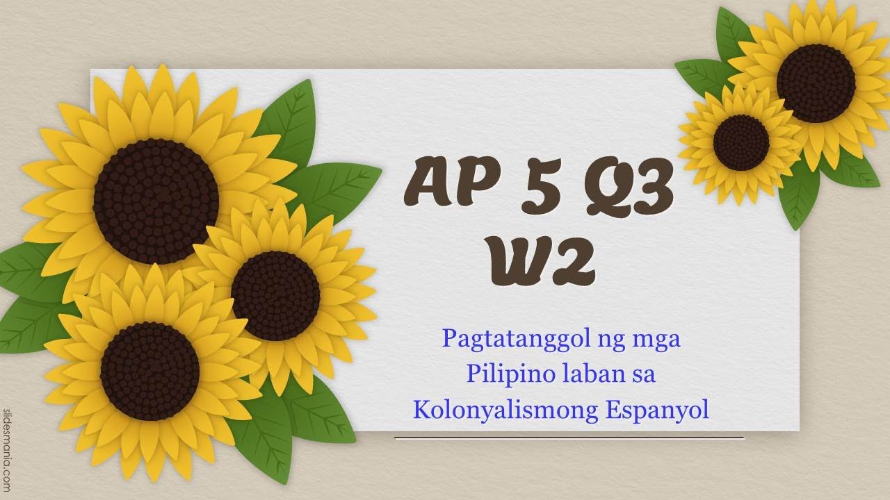 AP 5 QUARTER 3 WEEK 2 - YouTube