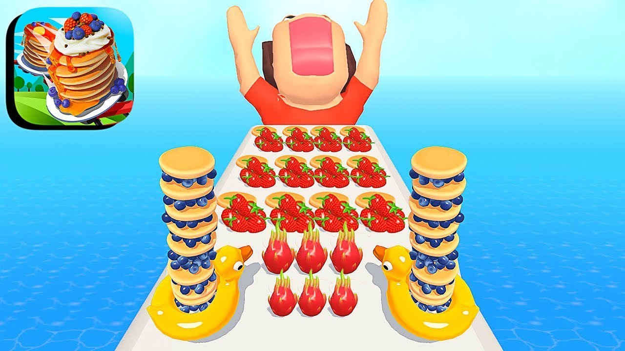 Pancake Run - All Levels Gameplay Android,ios - YouTube