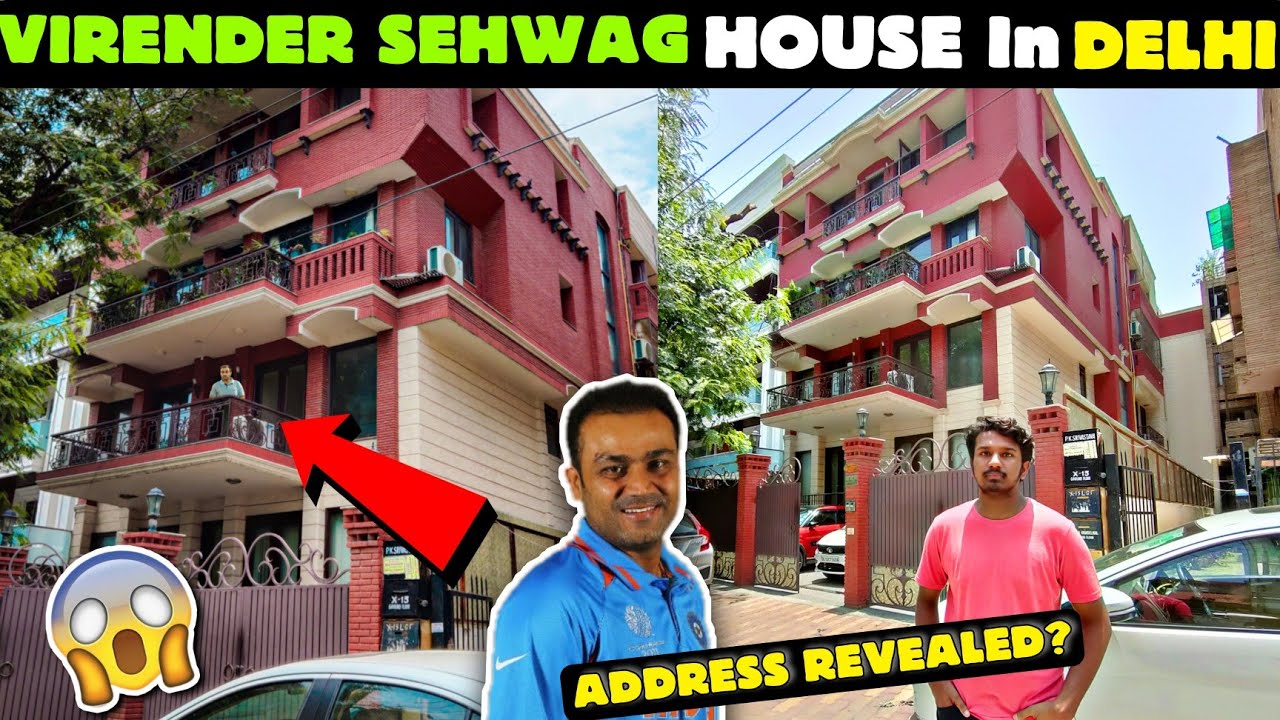 Virender Sehwag House In Hauz Khas