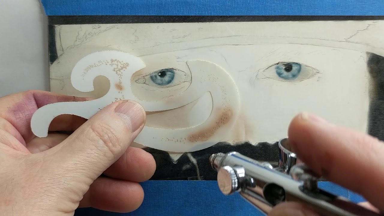 Jacob deGrom portrait... reworking my painting using transparent paints ...