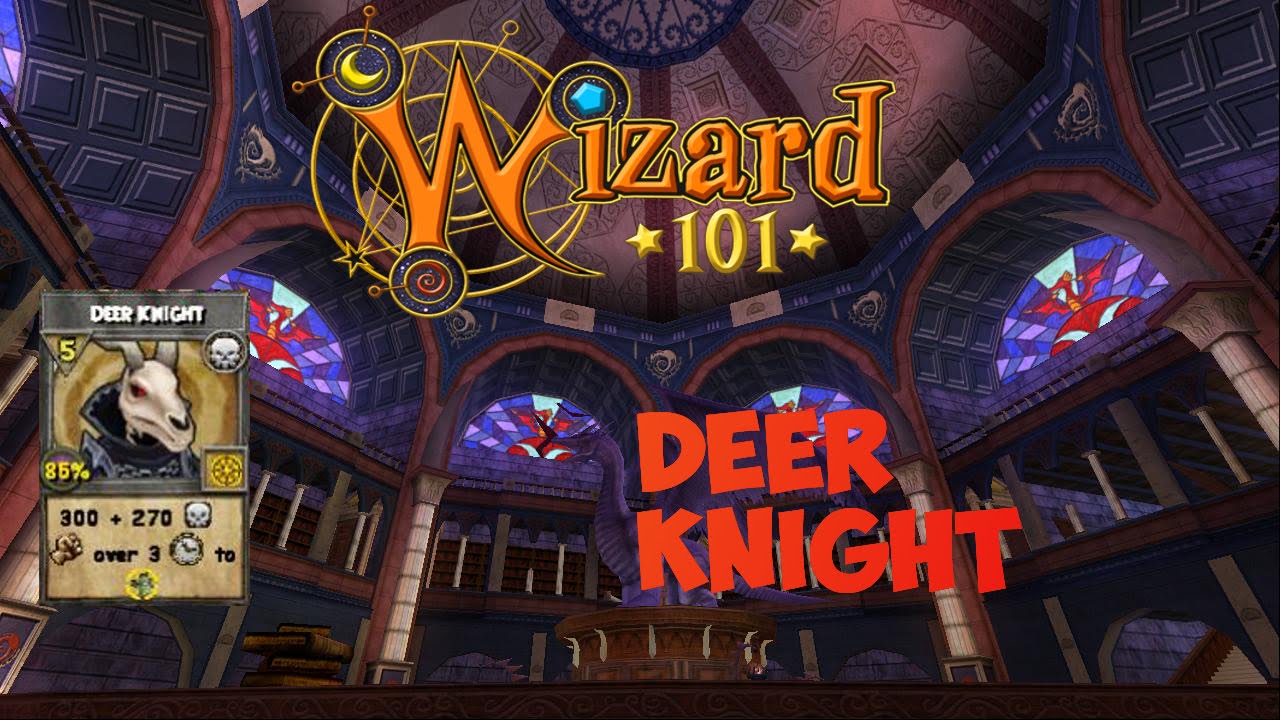 Wizard101 Crafting Deer Knight - YouTube