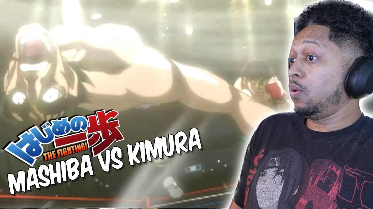 Mashiba vs Kimura REACTION! Hajime no Ippo Movie - YouTube