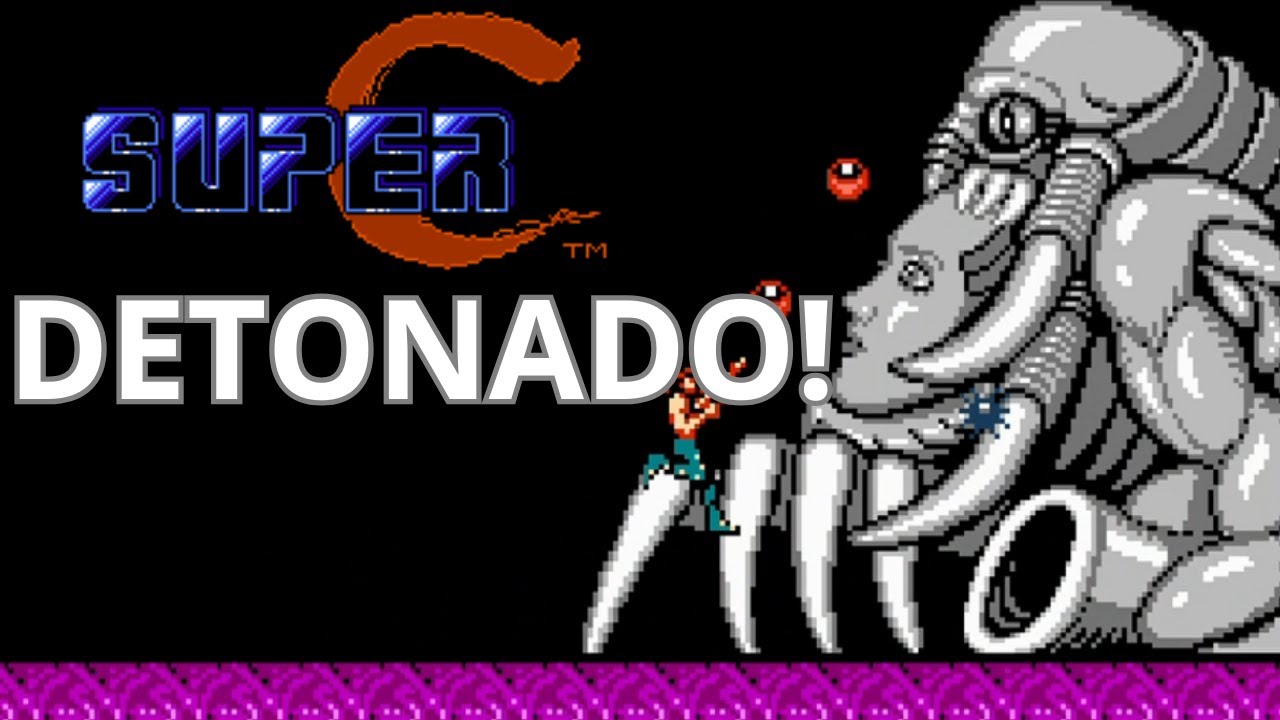 Super C do Nintendinho DETONADO!!! - YouTube