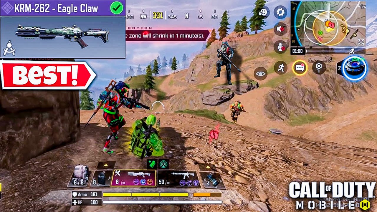 KRM-262 [ 200 DAMAGE ] 1 SHOT WITH THIS GUNSMITH IN BATTLE ROYAL ...