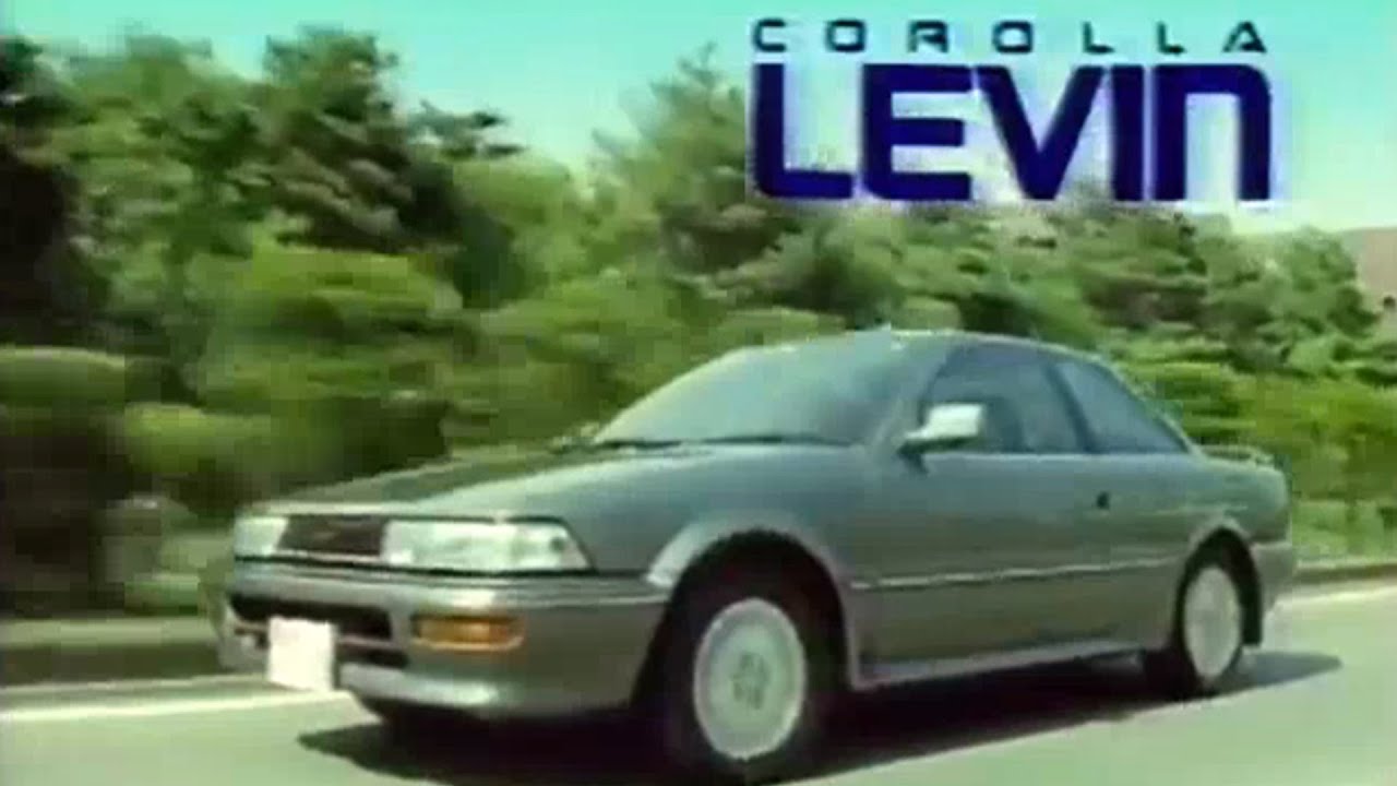 1987 TOYOTA COROLLA LEVIN - YouTube