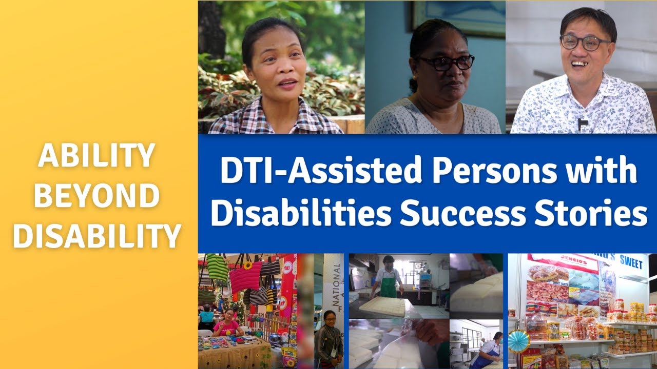Ability Beyond Disability: DTI-Assisted Persons With Disabilities - YouTube
