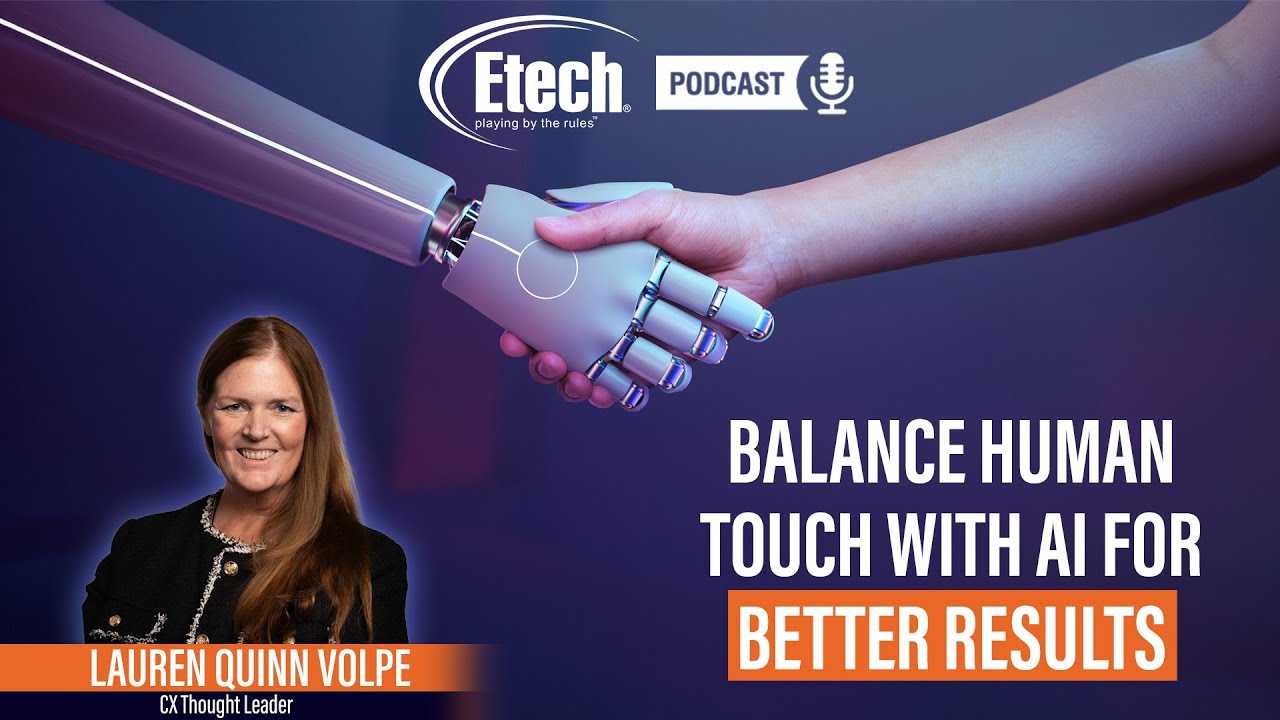 Balance Human Touch with AI for Better Results | Etech Podcast - YouTube