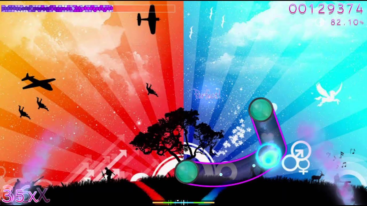 Osu! gameplay! - YouTube
