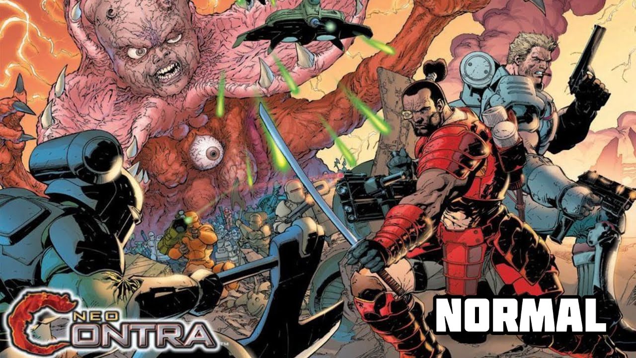 [#042] Neo Contra (PS2) / Одиночный забег! / Normal - YouTube