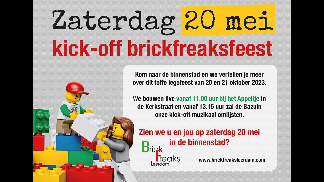 20 Mei Brick Freaks Kick Off - YouTube