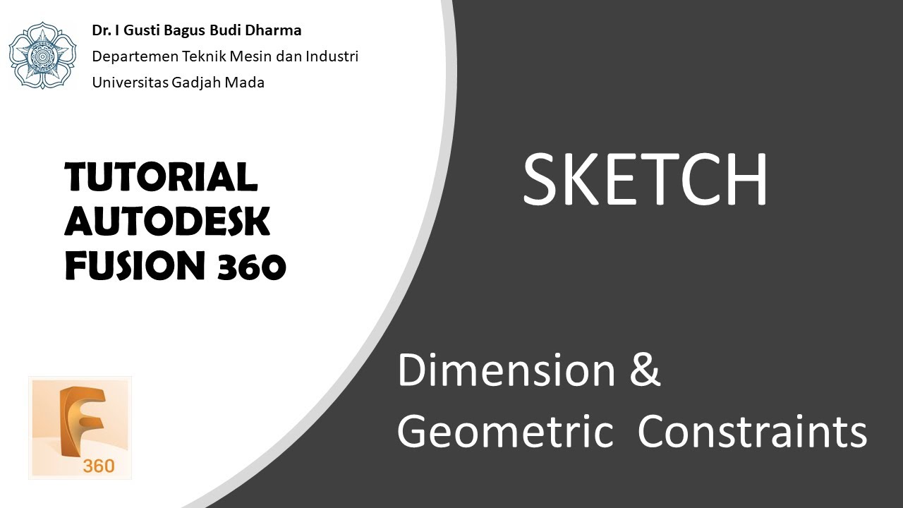 Fusion 360 - Basic Sketch - YouTube