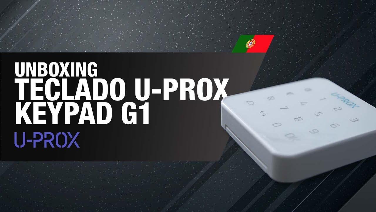📦UNBOXING - Teclado U-Prox Keypad G1 - UPROX-013 | By Demes - YouTube