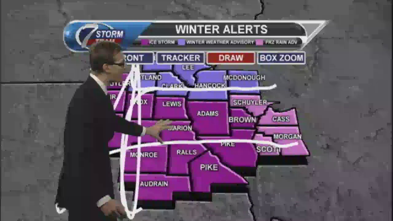 Update on Illinois Road conditions - YouTube