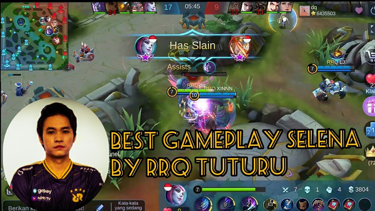 FULL RRQ SQUAD, RRQ TUTURU SELENA GAMEPLAY MENGGILA #RRQ #RRQTUTURU ...