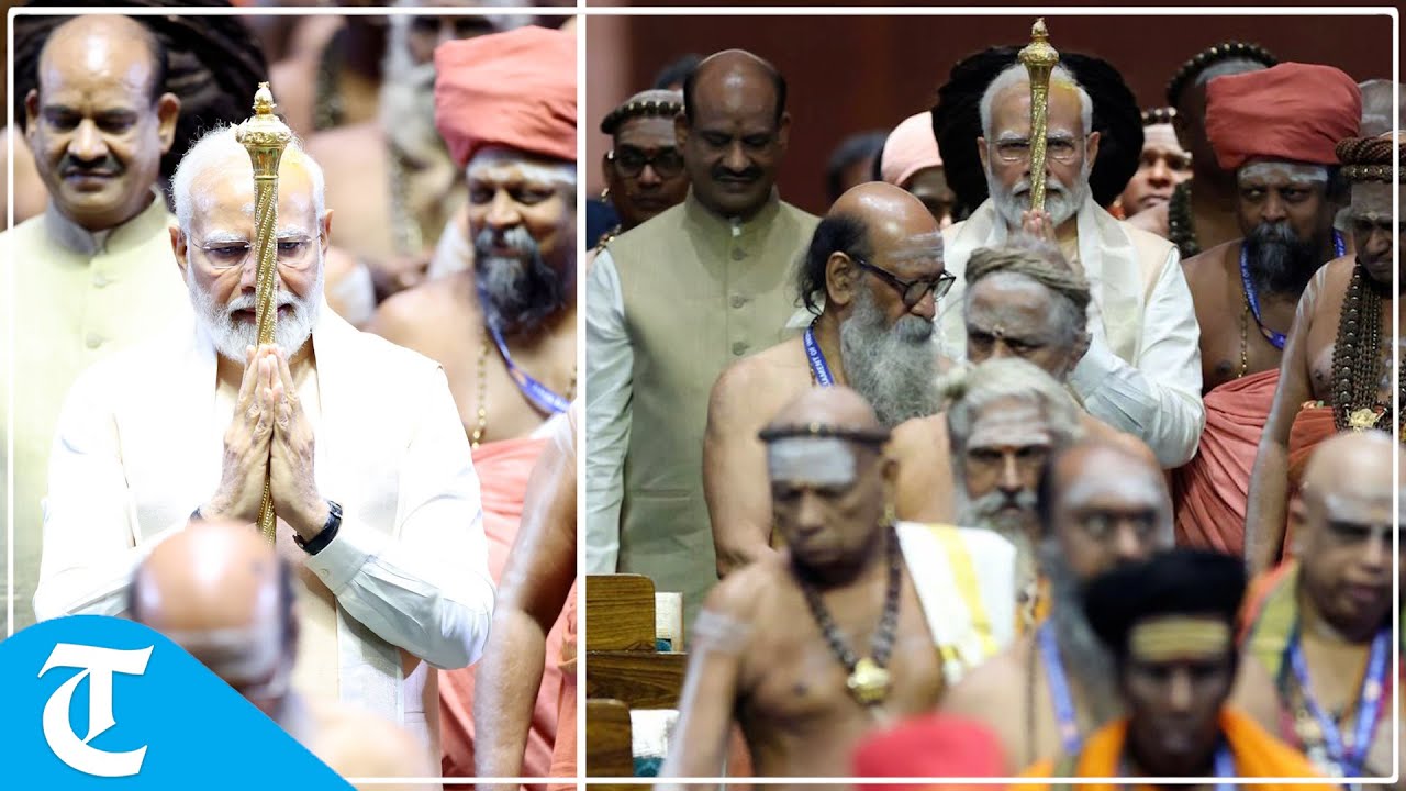 PM Modi opens India’s new Parliament building, installs historic Sengol ...