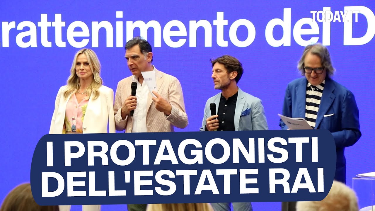 La 'nuova' Rai: le interviste ai protagonisti dell'estate in tv - YouTube