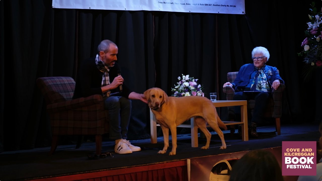 Andrew Cotter with Olive and Mabel @ The Cove and Kilcreggan Book ...