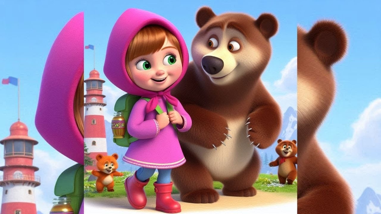 Masha and the Bear Friendship and Fun - YouTube