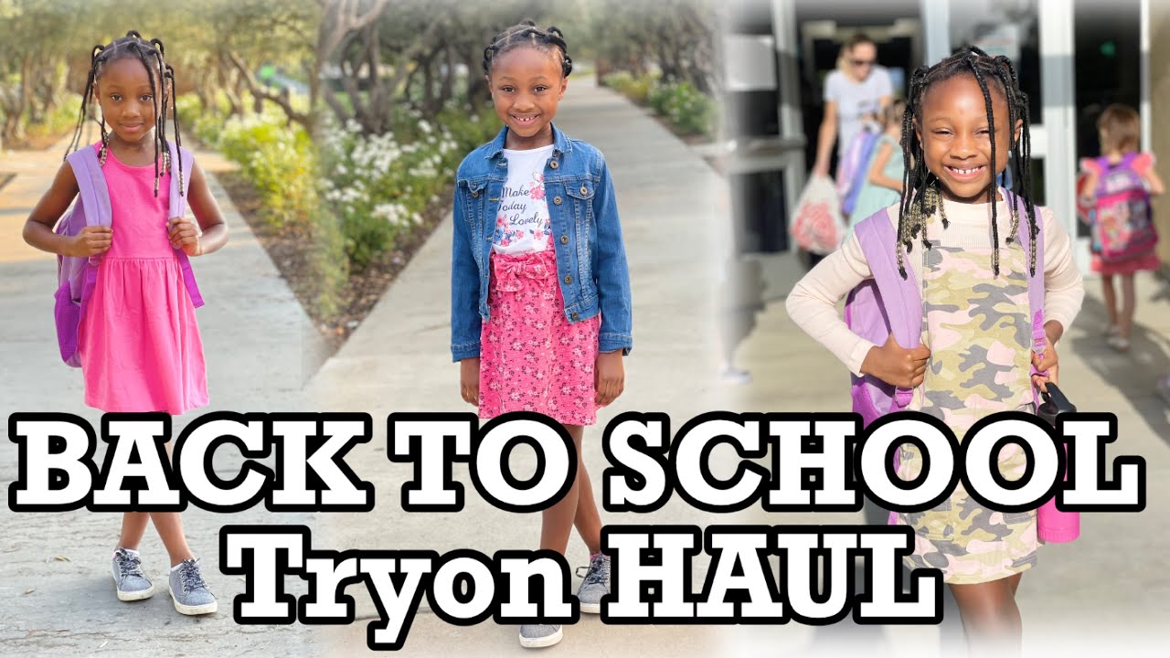 BACK TO SCHOOL SHOPPING HAUL + TRYON HAUL | BIG FAMILY OF 6 | MOMMY ...