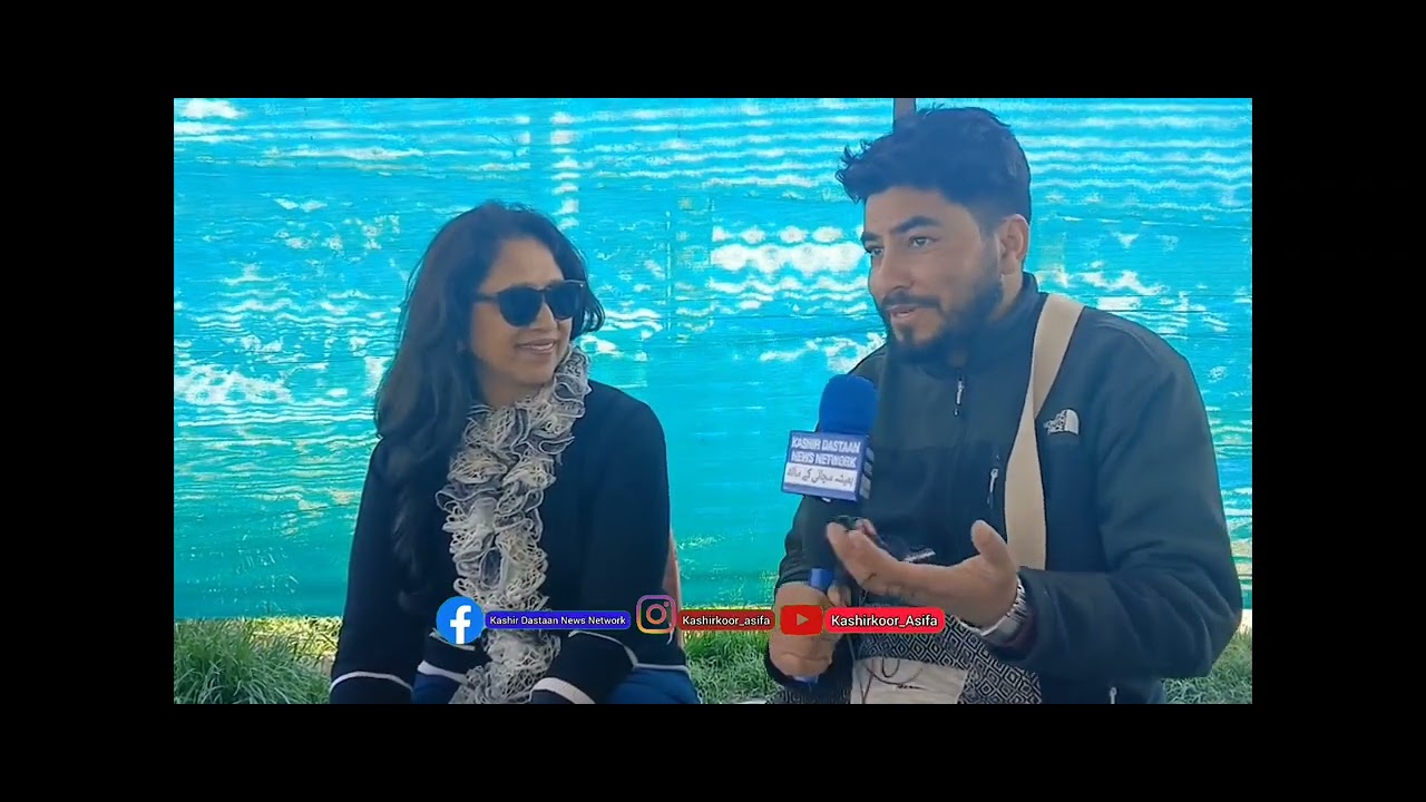 tourist express the beauty of kashmir in interview with sameer ul azam ...