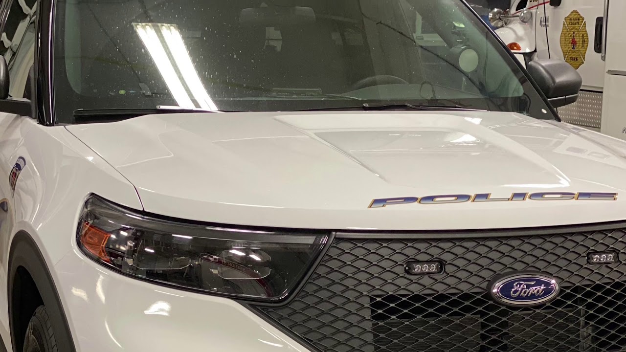 2020 Ford Explorer police utility Feniex Industries Lighting Custom ...