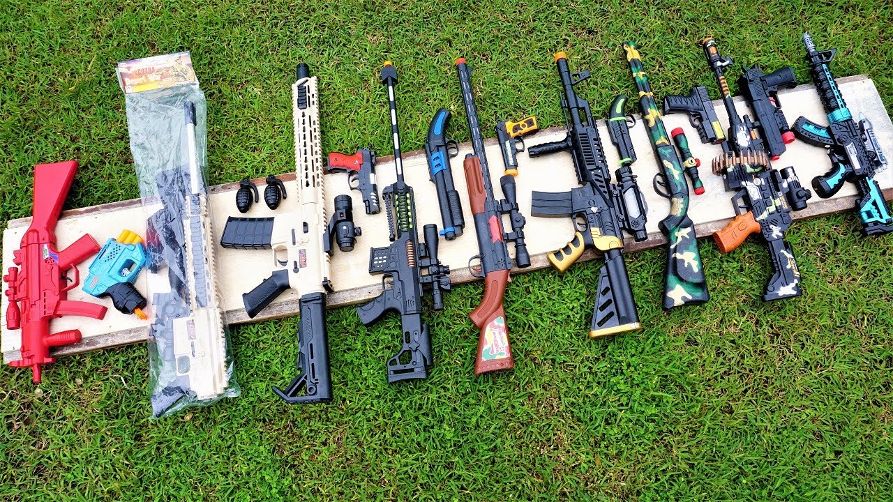 Mencari Tembak Tembakan New Gun Sniper Militer AK27 Gun Machine Gun ...