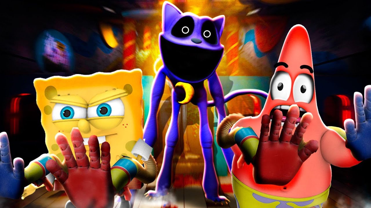 SpongeBob & Patrick Play POPPY PLAYTIME CHAPTER 3! - YouTube