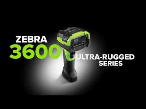 Zebra DS3600 Ultra-Rugged Barcode Scanner - YouTube