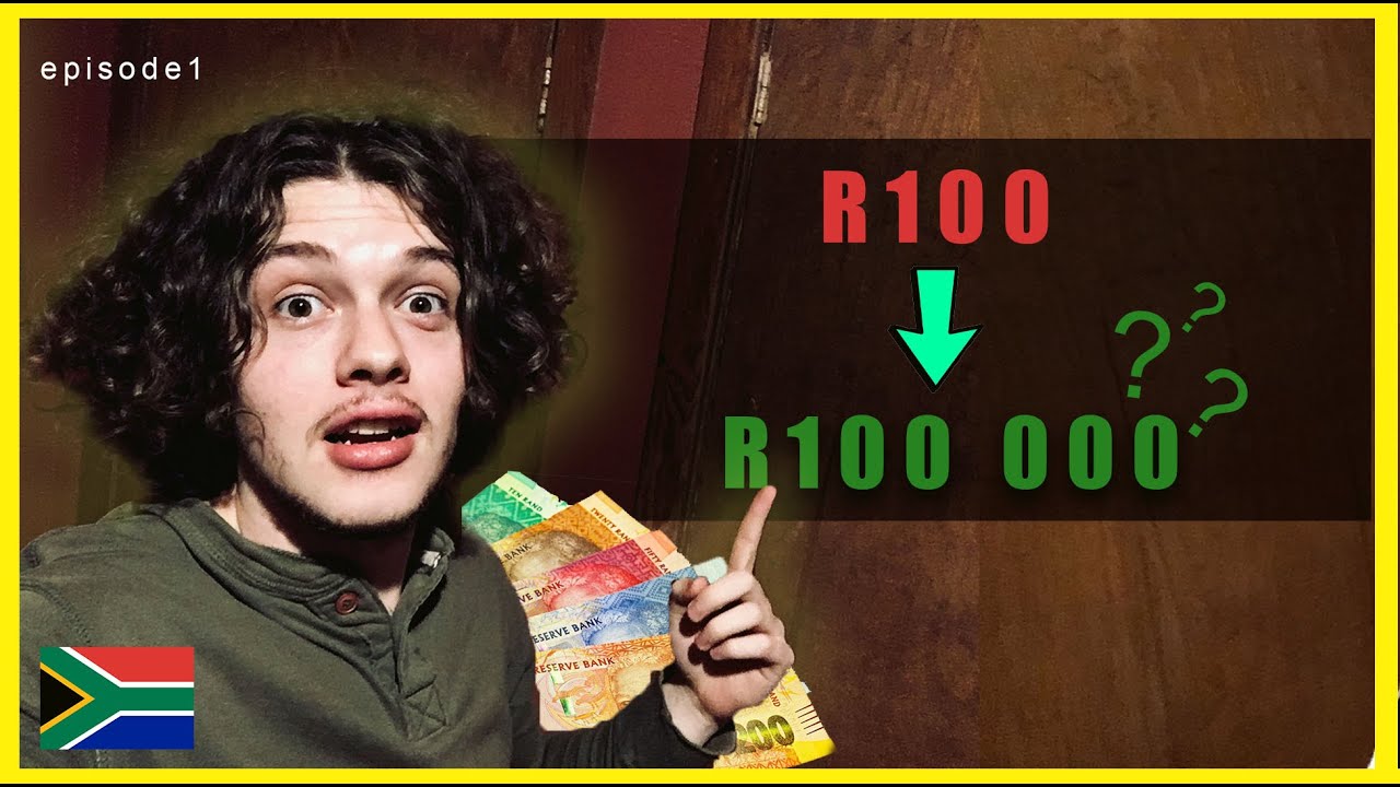 trying to turn R100 into R100 000 | episode 1 - YouTube