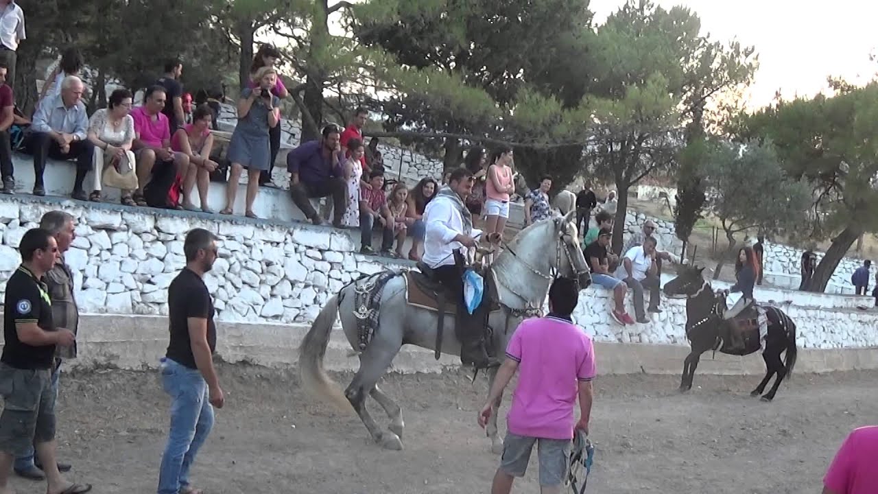πανηγυρι Ο ΤΑΥΡΟΣ ΤΟΥ ΑΓΙΟΥ ΧΑΡΑΛΑΜΠΟΥ Β19 - YouTube