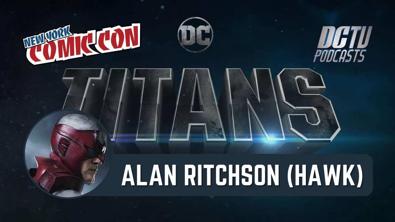 Titans NYCC 2018 Interview: Alan Ritchson (Hawk) - YouTube