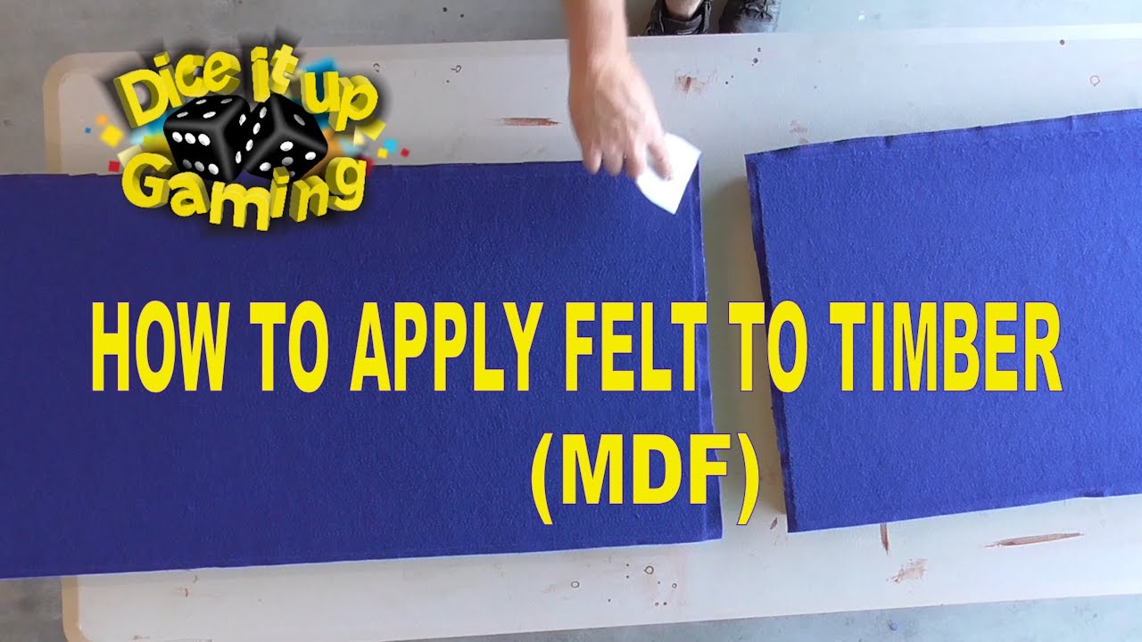 HOW TO Apply Felt To Timber wood MDF YouTube how-to-apply-felt-to-timber-wood-mdf-youtube