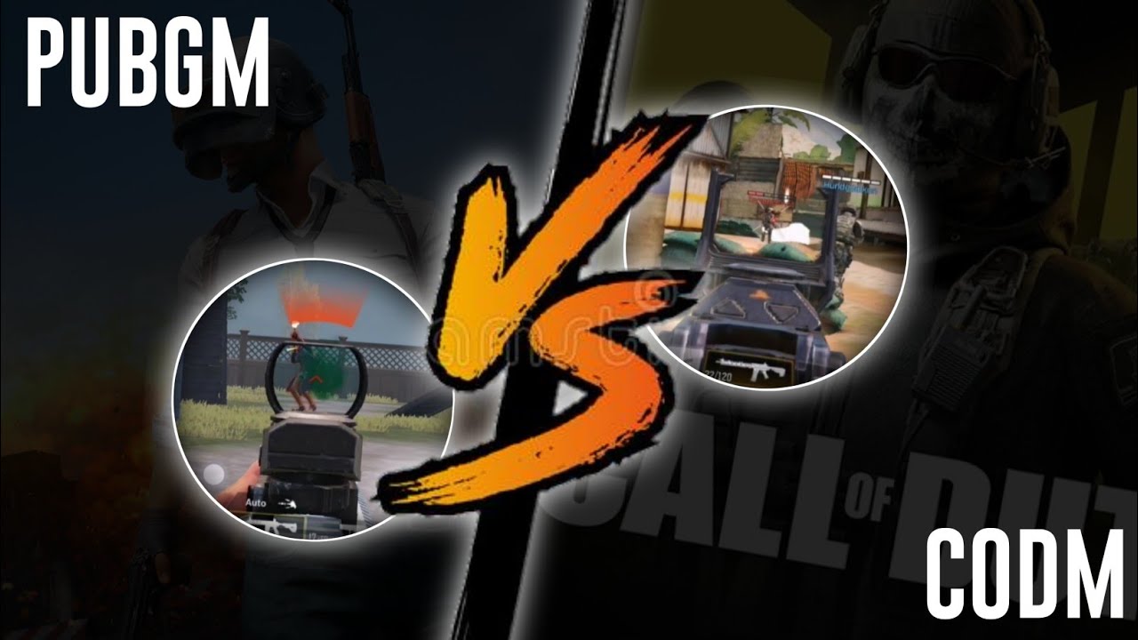 PUBG Mobile M416 vs COD Mobile M416 - YouTube